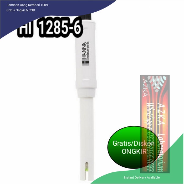Jual Hanna HI-1285-6 Probe Multiparameter pH / EC / TDS dengan CAL Check | Shopee Indonesia