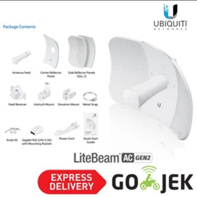 Jual Ubiquiti Litebeam 5AC Gen2 / LBE-5ac-Gen2 Ubiquity Lite Beam ...