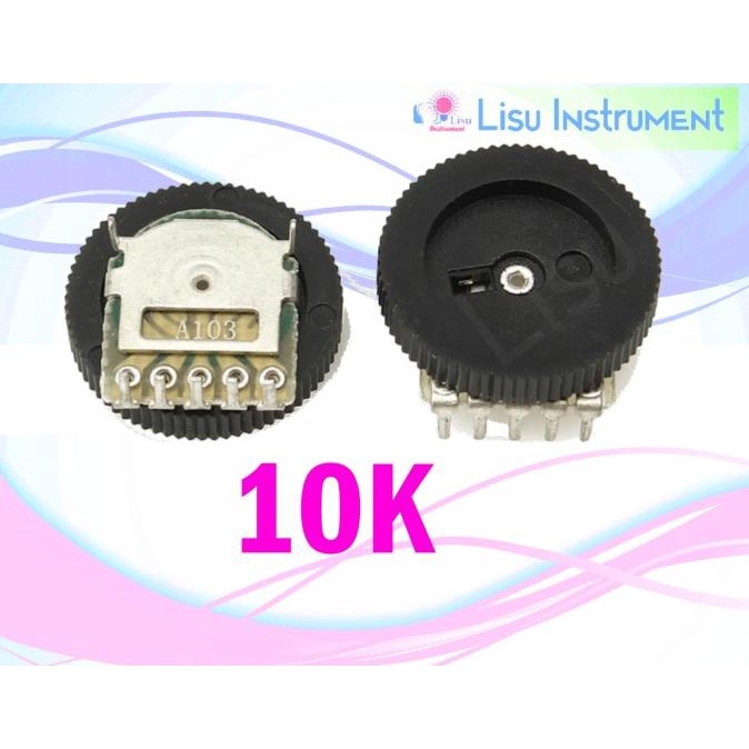 Jual A103 10K Duplex Gear Potentiometer A10K lisuin90 dijamin | Shopee ...
