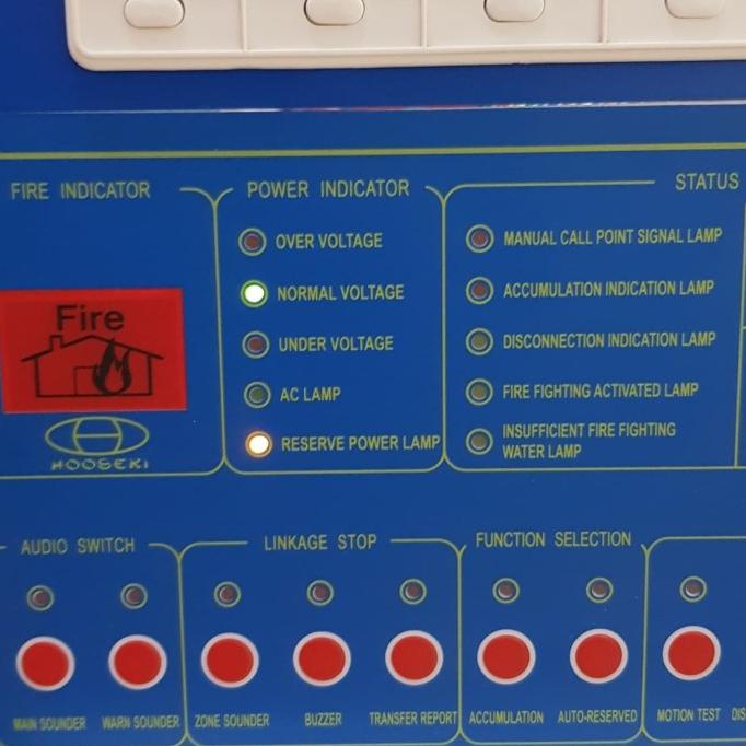 Jual Master Control Panel Fire Alarm Hooseki 5Zone | Shopee Indonesia