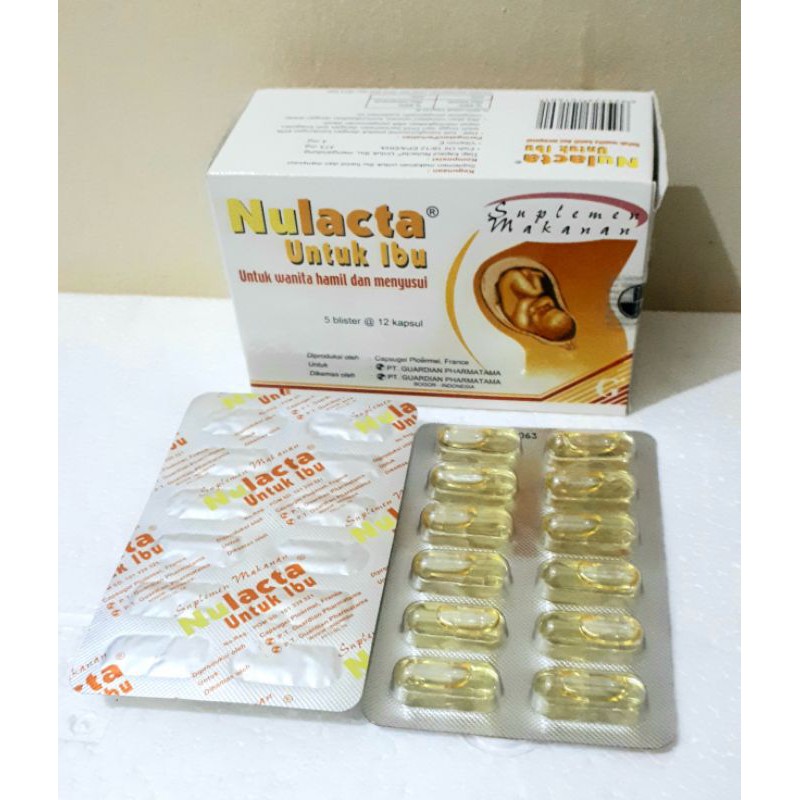Jual Nulacta ibu/strip 12 kapsul | Shopee Indonesia