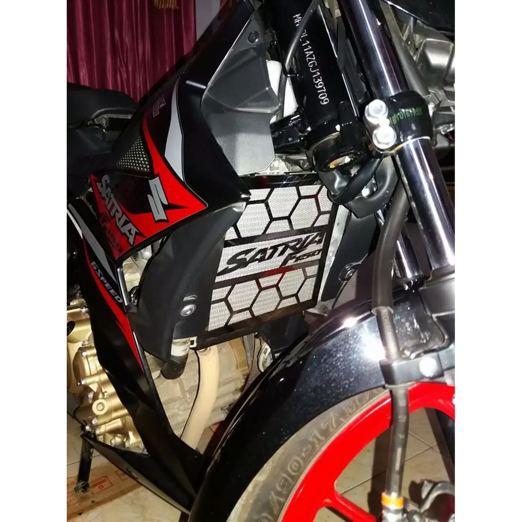 Jual Cover Radiator Satria 150 Fi Variasi Pelindung | Shopee Indonesia