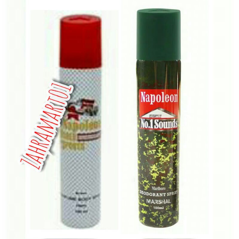 Jual napoleon parfume/marlboro deodoran spray 100ml | Shopee Indonesia