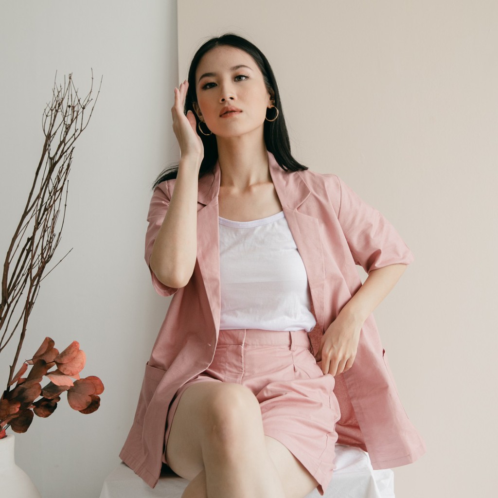 Jual Aline Casual Set 644V (Blazer & Pants) | Shopee Indonesia