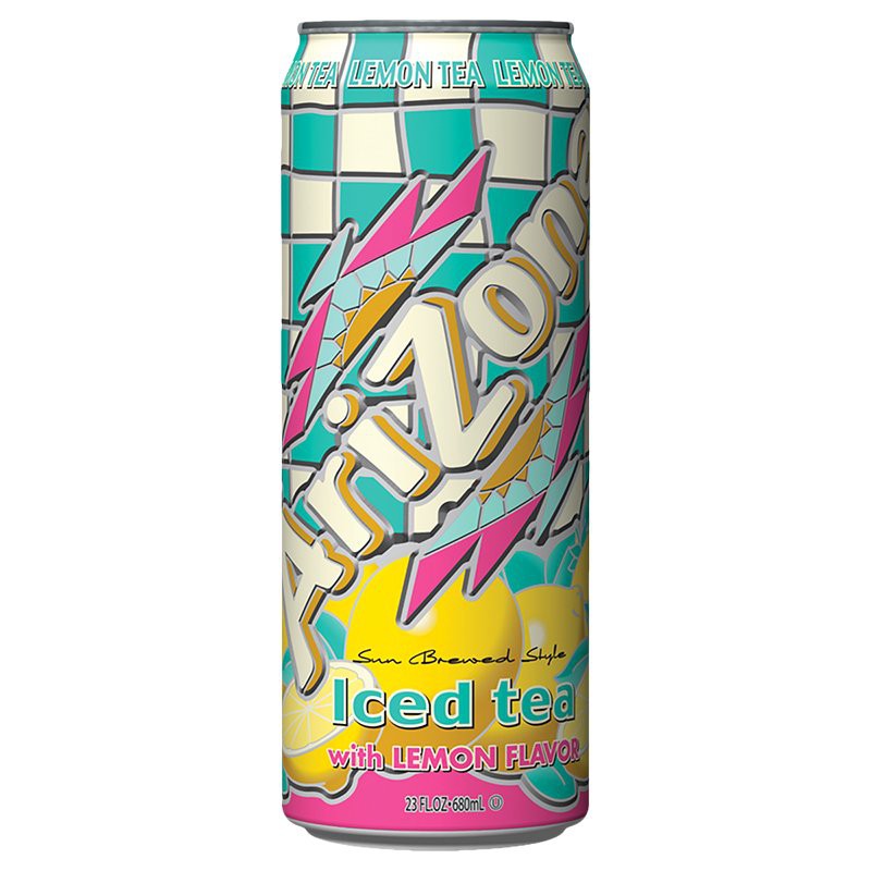 Jual Arizona iced tea lemon flavour (680 ml) -minuman kaleng jus ...