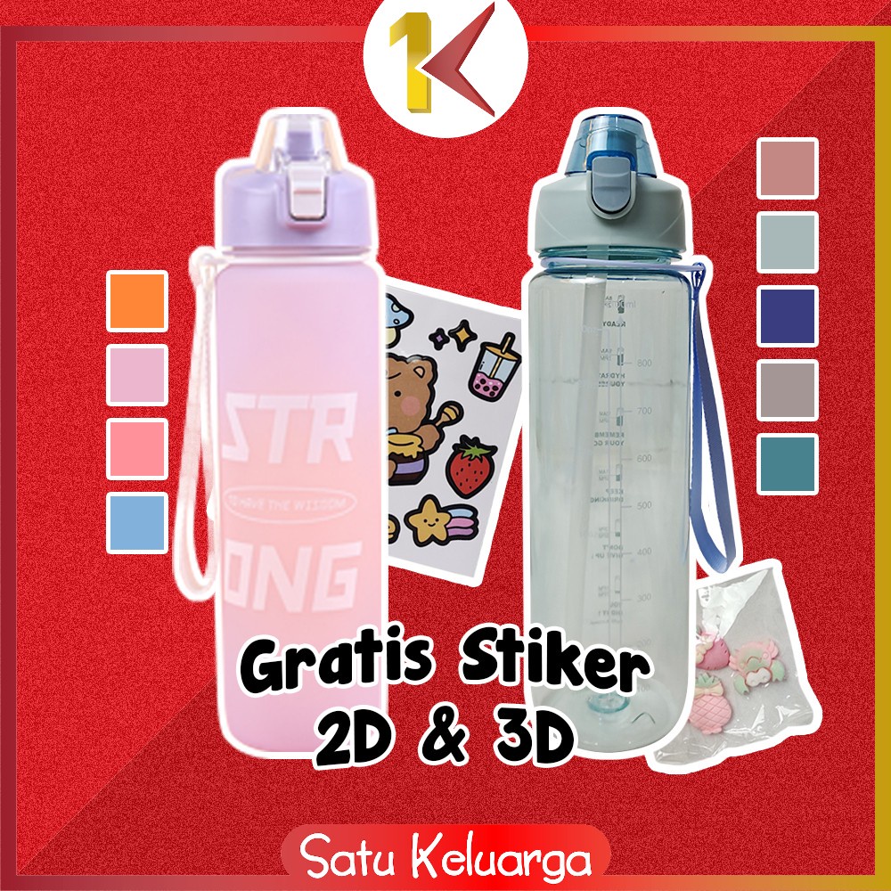Jual SK-C580 C588 Bottle Botol Minum Tumblr Air 1 Liter / Botol ...