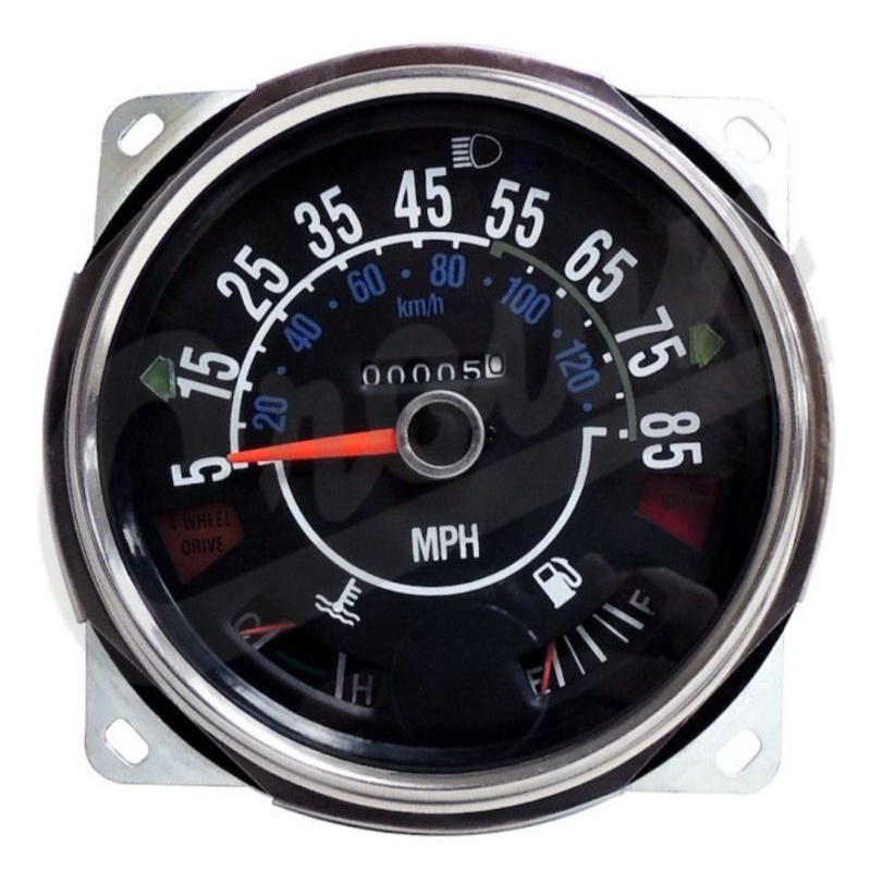 Jual speedometer komplit Jeep Cj7 merk Crown Usa | Shopee Indonesia