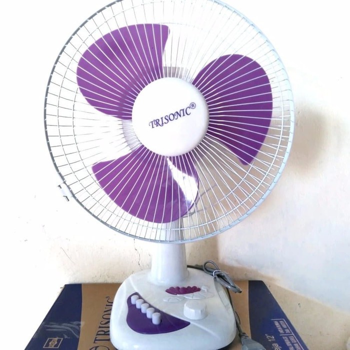Jual KIPAS ANGIN MEJA/DESK FAN TRISONIC 121 UK.12" | Shopee Indonesia