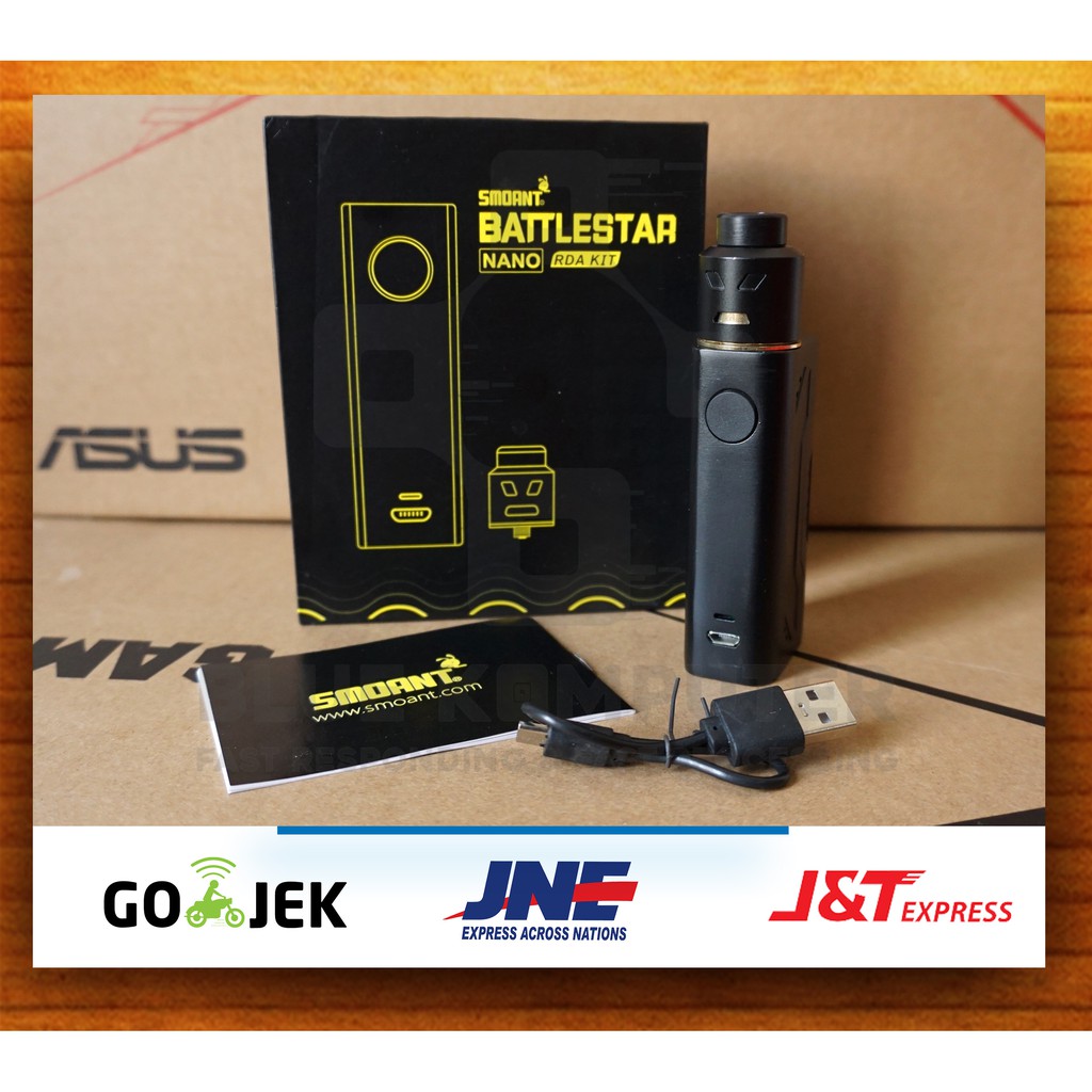 Jual Smoant BattleStar Nano RDA KIT Electrical Mod Starter KIT - 1 SET ...
