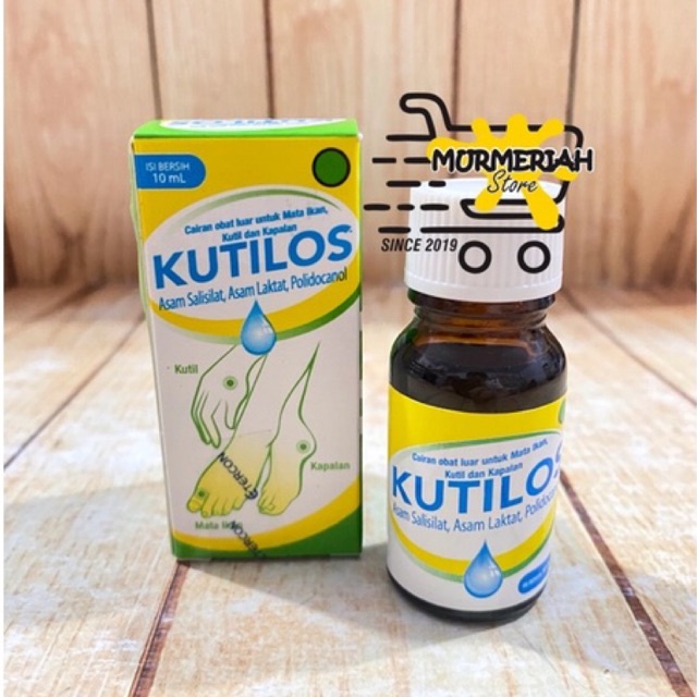 Jual KUTILOS Botol 10 ml || Obat Kutil, Kapalan & Mata Ikan | Shopee ...