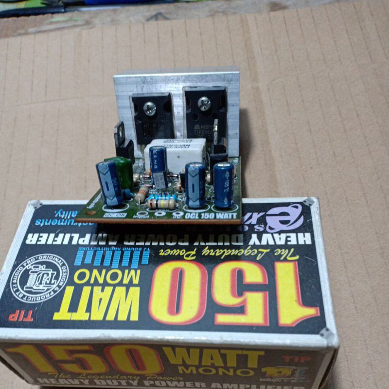 Jual kit power amplifier 150w mono tip 3055+tip2956 | Shopee Indonesia