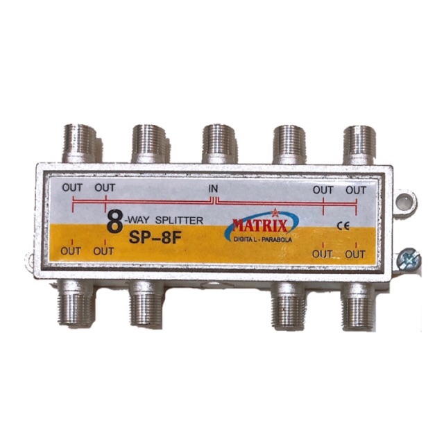 Jual Splitter Matrix Parabola 8 Way SP-8F | Shopee Indonesia
