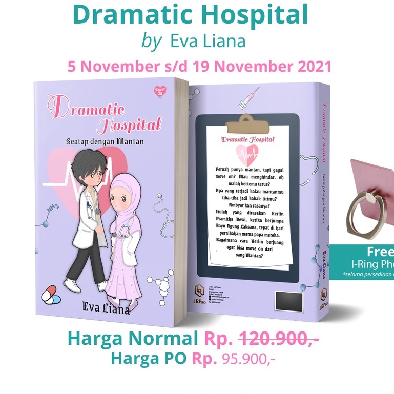 Jual Buku Novel Dramatic Hospital Novel Original Penerbit LovRinz | Shopee Indonesia