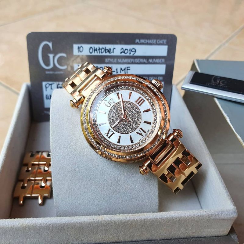 Jual JAM TANGAN GC GUESS COLLECTION ORIGINAL SWISS MADE Y46006L1MF AC ...