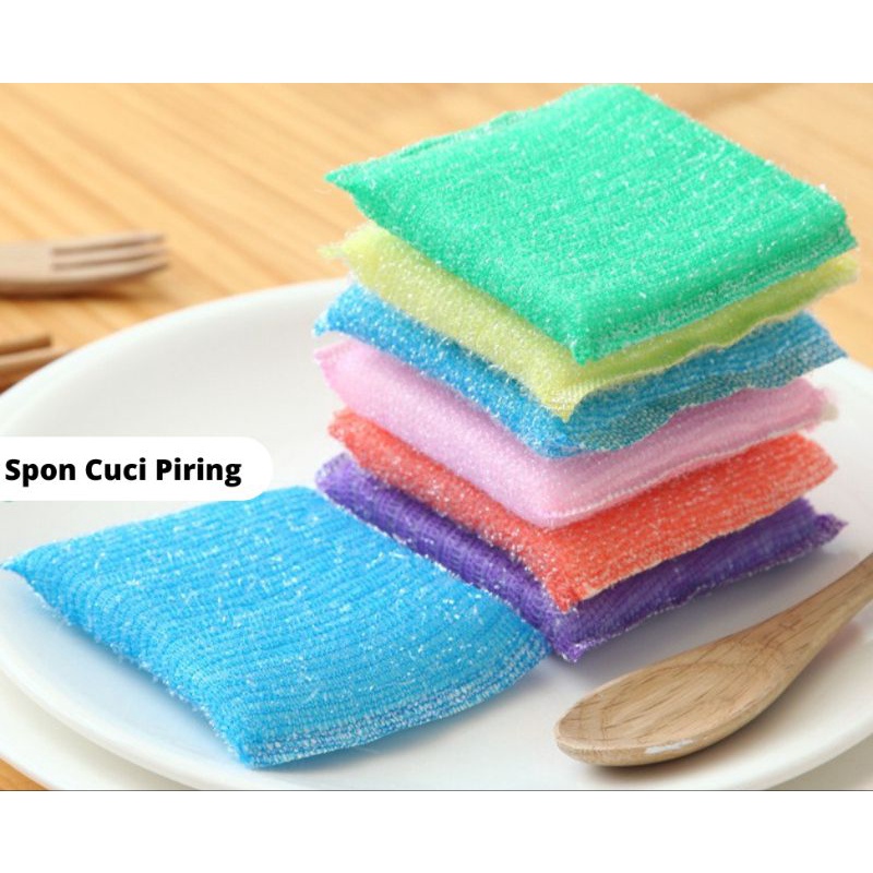 Jual Spon Cuci Piring (isi 4pcs) | Shopee Indonesia