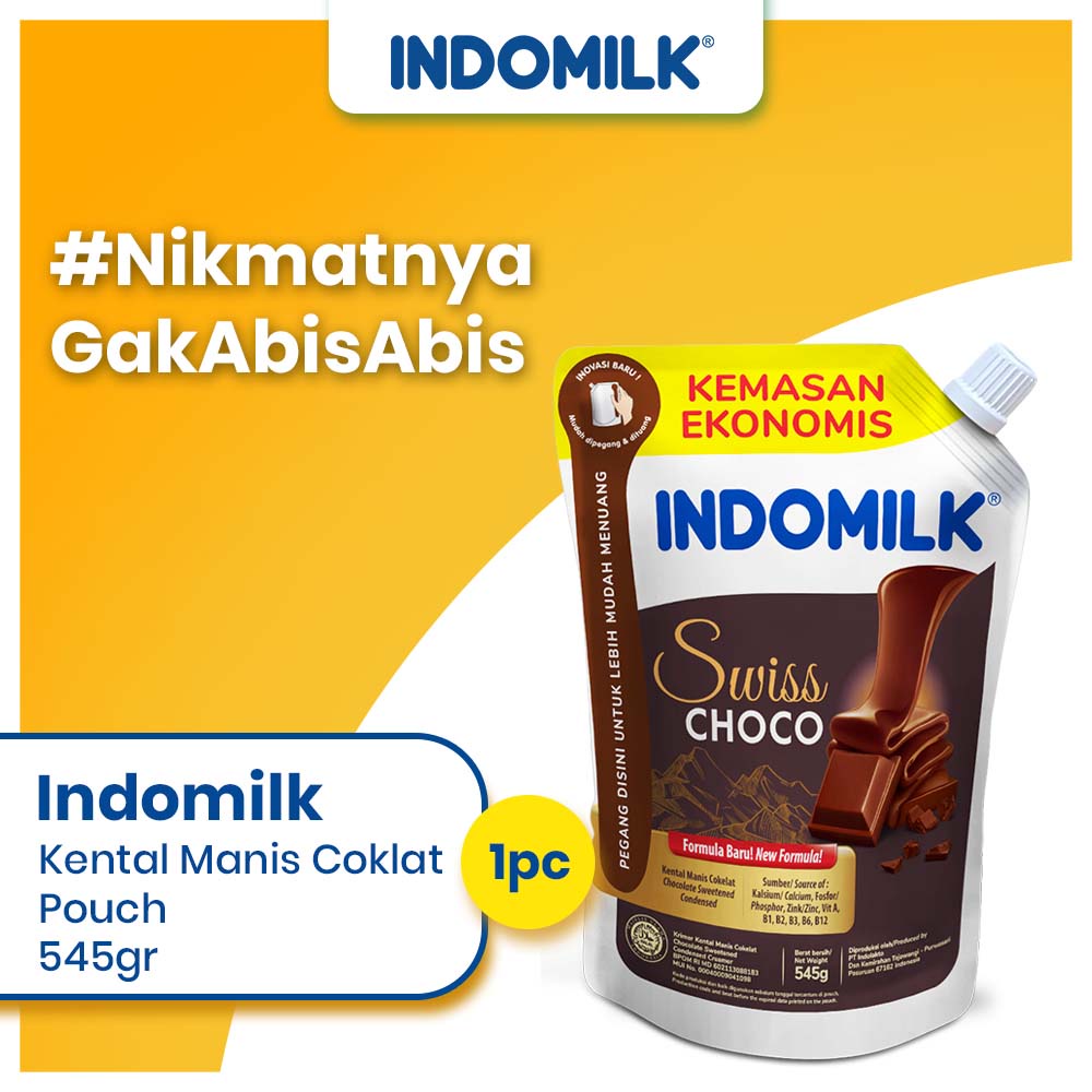Jual Indomilk Skm Coklat 545gr Pouch Ulir barcode 8993007003919 ...