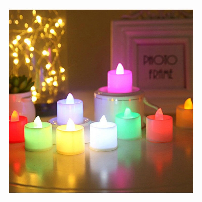 Jual Lilin Dekorasi Lilin LED Mini Candle LED light Lampu Dekorasi Hias ...