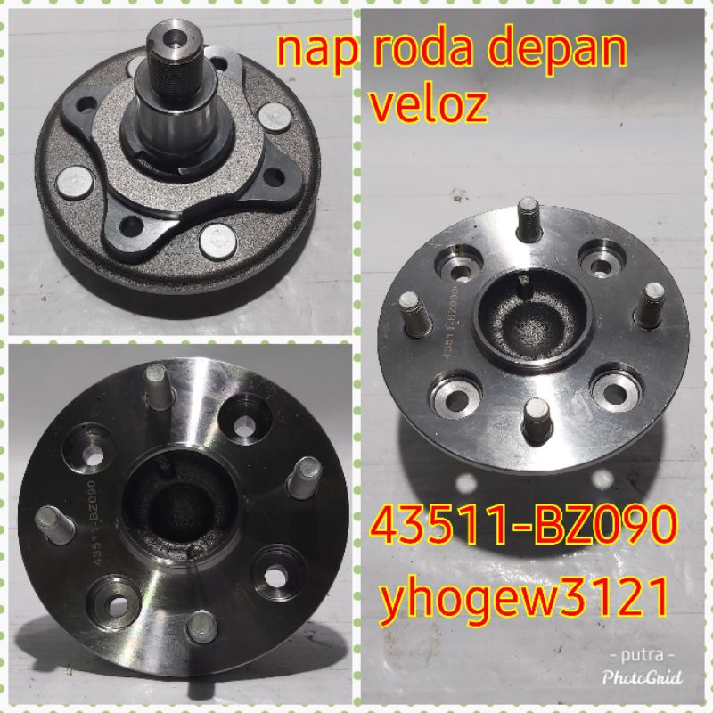 Jual WHEEL HUB FRONT NAP RODA DEPAN AVANZA VELOZ ALL NEW XENIA OEM ...
