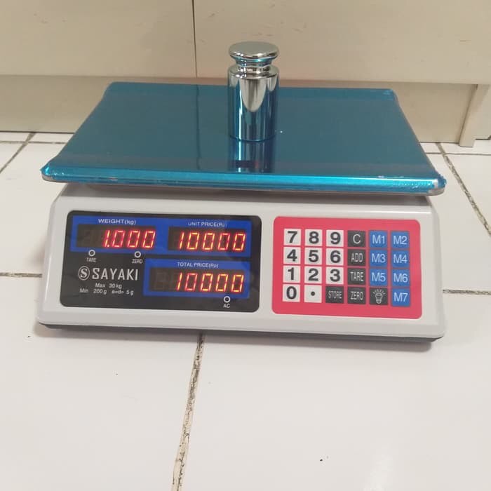 Jual BISA COD TIMBANGAN BUAH DIGITAL40Kg TIMBANGAN DIGITAL SERBAGUNA ...
