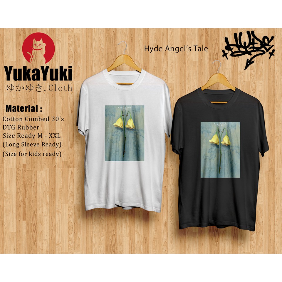 Jual Kaos HYDE - Angle's Tale Singel Album Cover | Shopee Indonesia