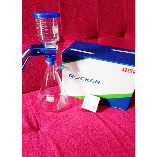 Jual Set 3 IN 1 Glass Filtration, Vacuum Pump Rocker dan Membrane ...
