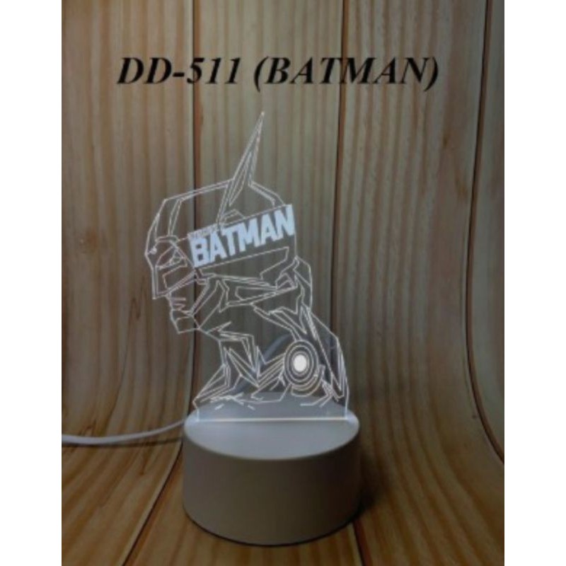 Jual Lampu Akrilik Lampu Meja Lampu Kamar Lampu Malam Lampu Superhero ...