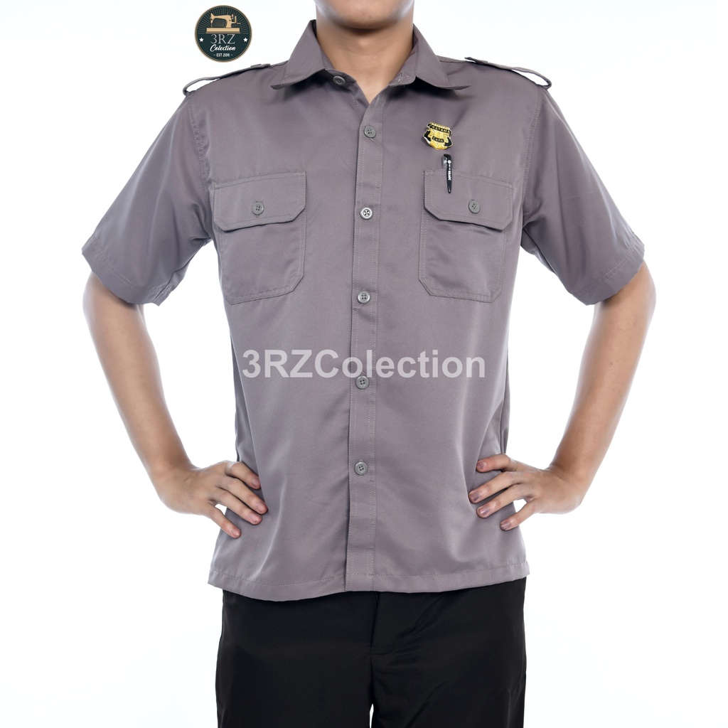 Jual RWM Baju Seragam Coklat Polisi Setelan Seragam Pdh Polisi Satpam ...