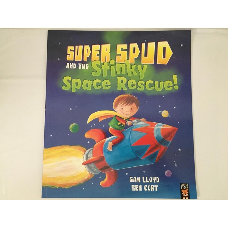 Jual Super Spud and the Stinky Space Rescue Book | Shopee Indonesia