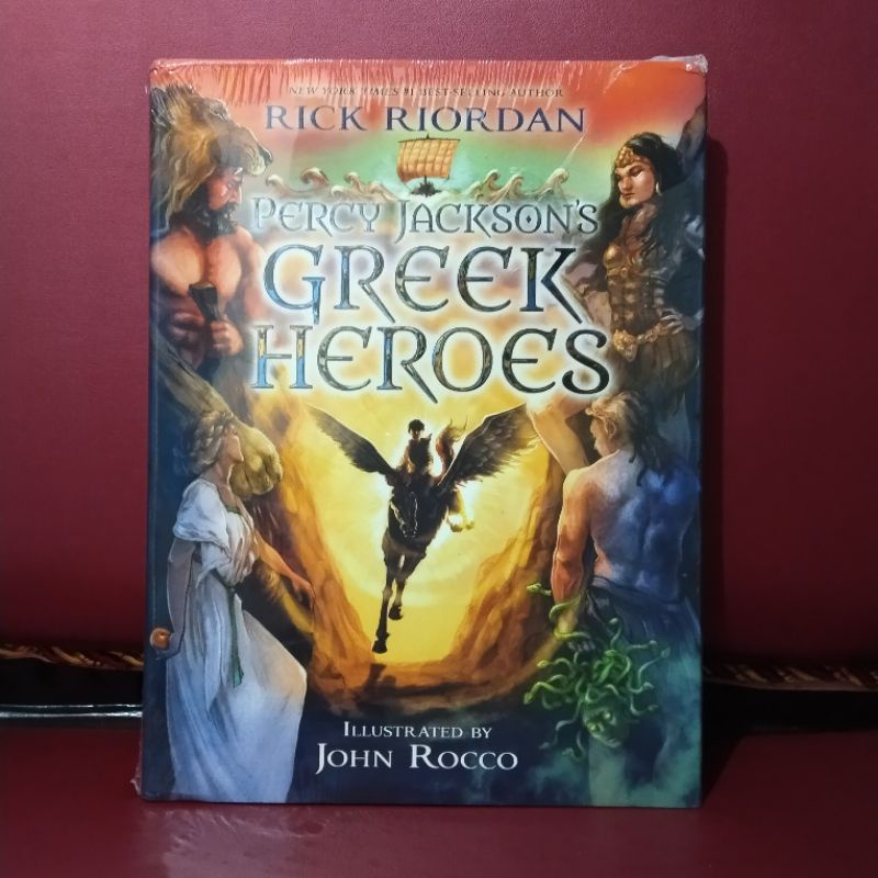 Jual Percy Jacksons Greek Heroes Rick Riordan [ Hc Us Large Original