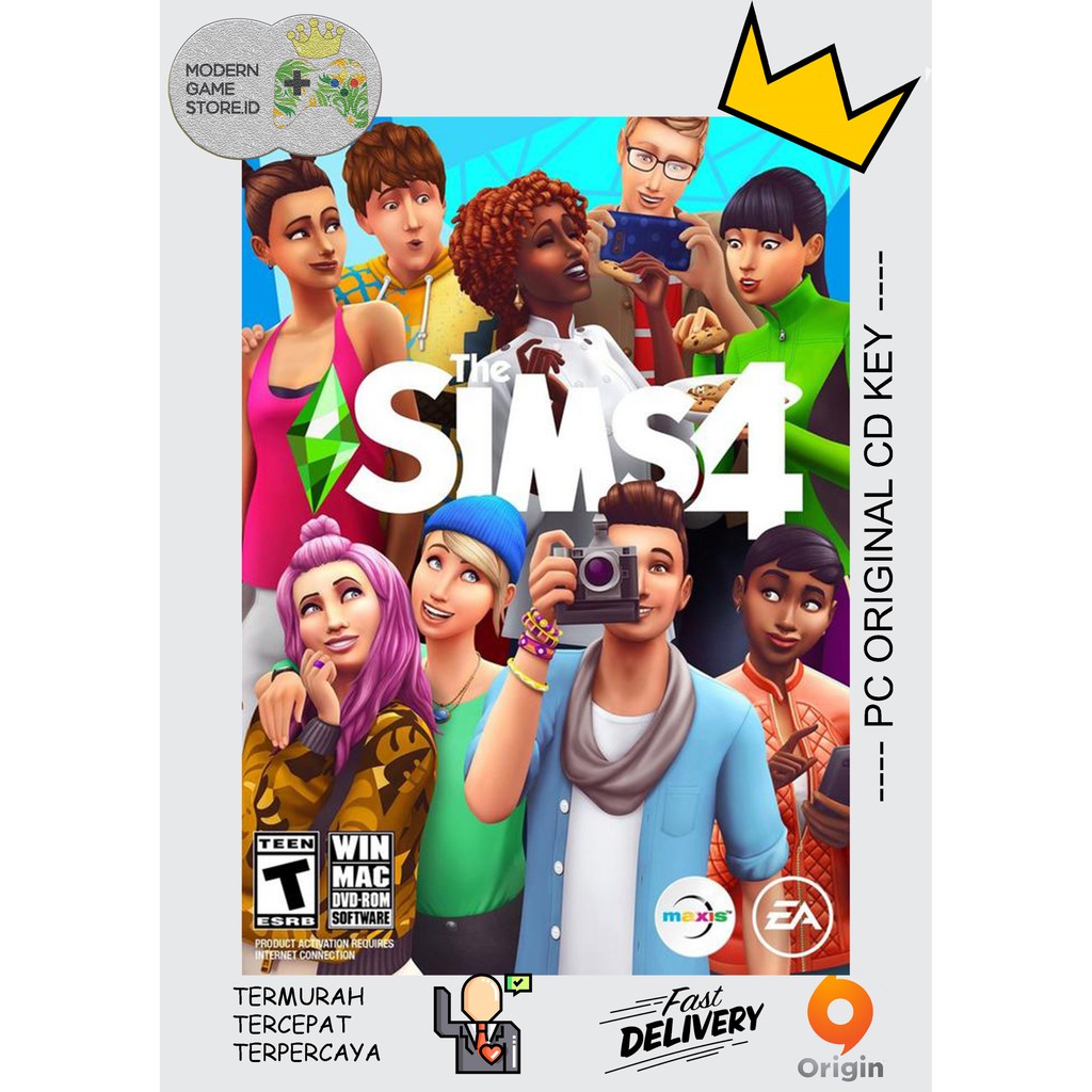 Jual The Sims 4 PC Origin Online CD Key ( Redeem Code/ Gift ) | Shopee ...
