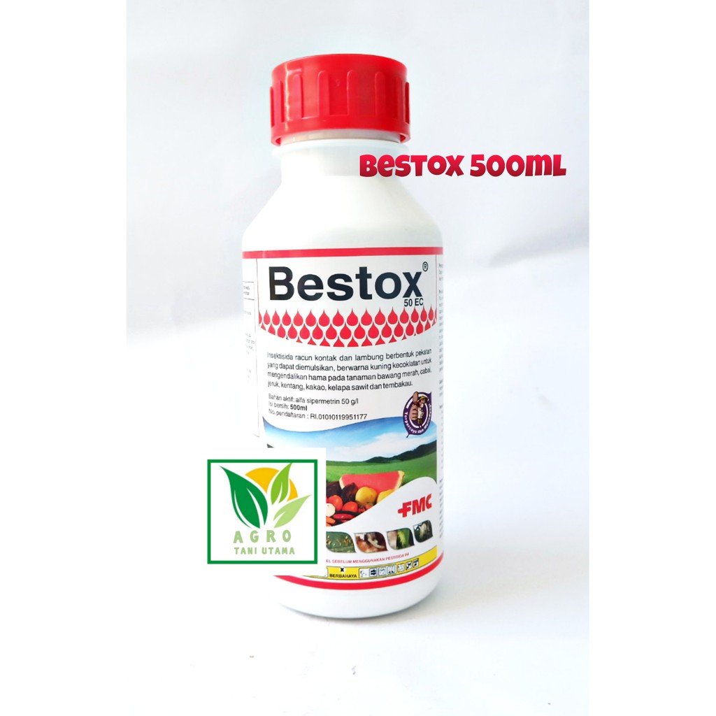Jual Insektisida Bestox 50EC mengendalikan hama 500ML | Shopee Indonesia