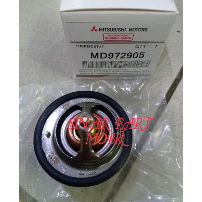 Jual THERMOSTAT TERMOSTAT COOLANT MITSUBISHI T120SS INJEKSI/ KUDA 1.6 BENSIN ASLI | Shopee Indonesia