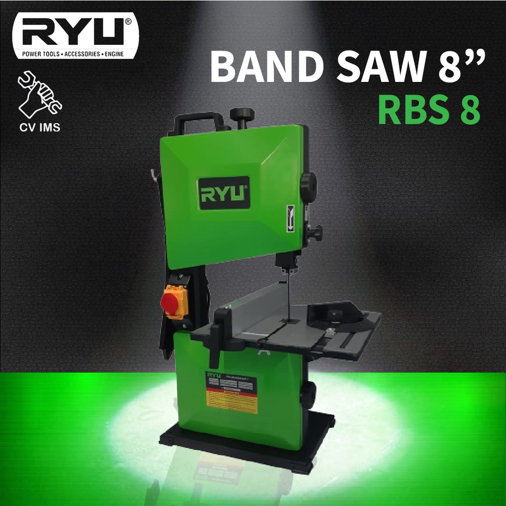 Jual Mesin Gergaji Pita Band Saw 8" RBS8 RYU | Shopee Indonesia