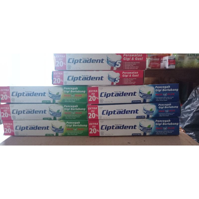 Jual Pasta Gigi Ciptadent 75gr+15gr | Shopee Indonesia