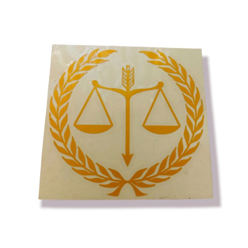 Jual Stiker Peradi / Stiker Timbangan Keadilan | Shopee Indonesia