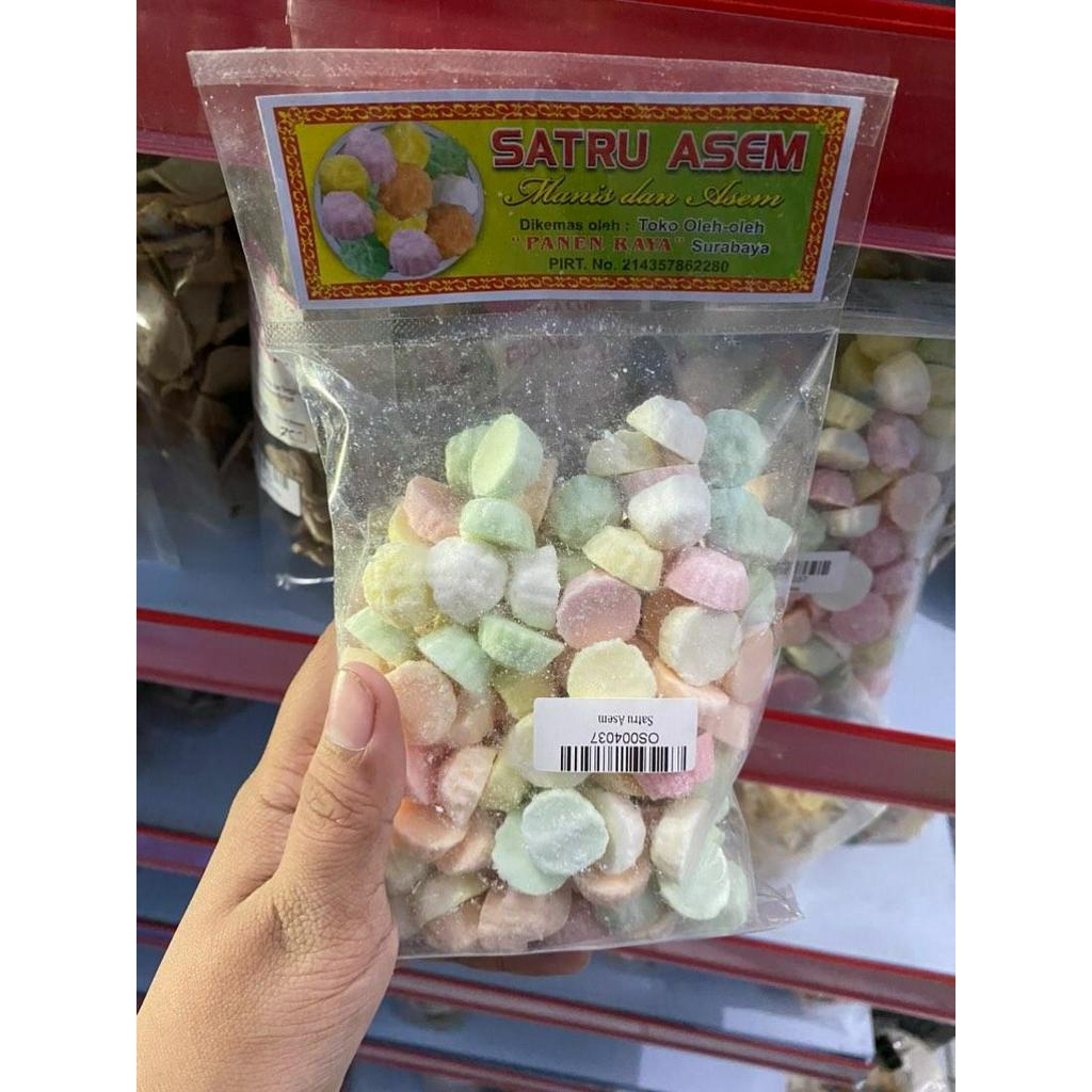 Jual Permen Satru Asem 250gr |Sitrun|Koya| Manisan Jadul Tradisional ...