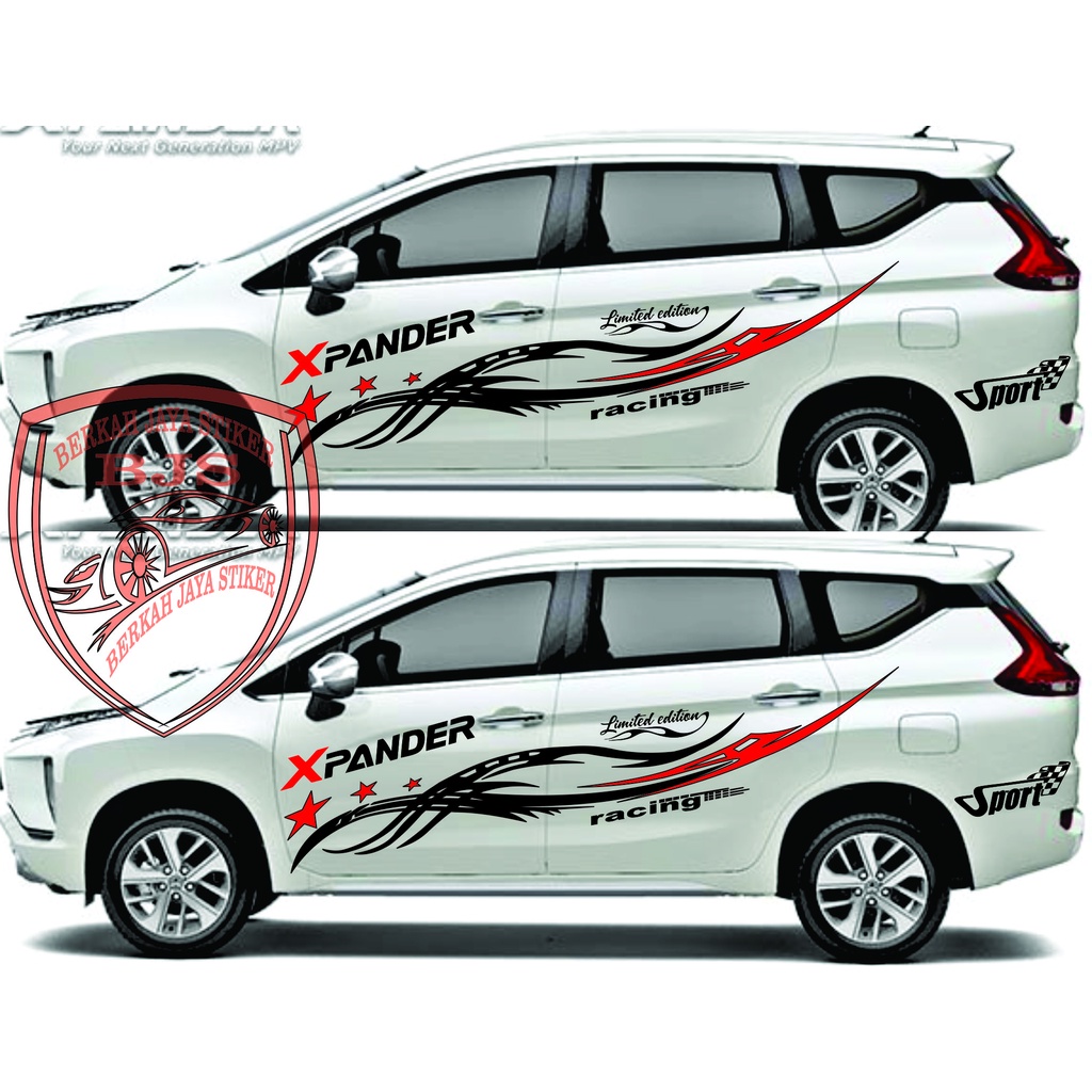 Jual Stiker Sticker Striping Mobil Mitsubishi Xpander Expander Cross Rally limited edition ...