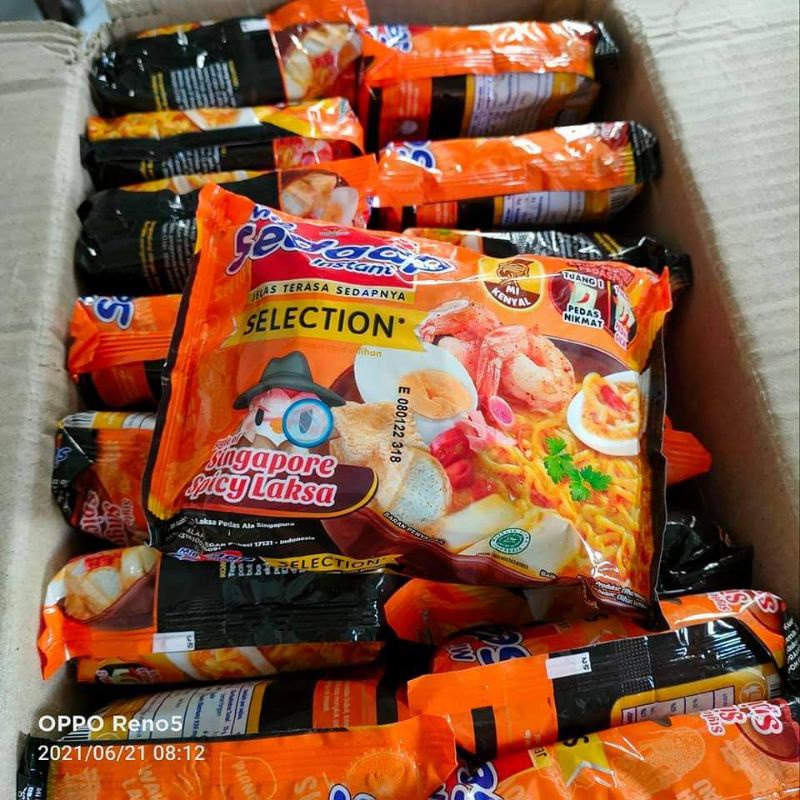 Jual Sedap Selection Spicy Laksa Singapore Spicy Korean Chicken dan ...
