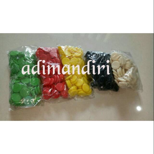 Jual Kancing genetika 5 warna | Shopee Indonesia