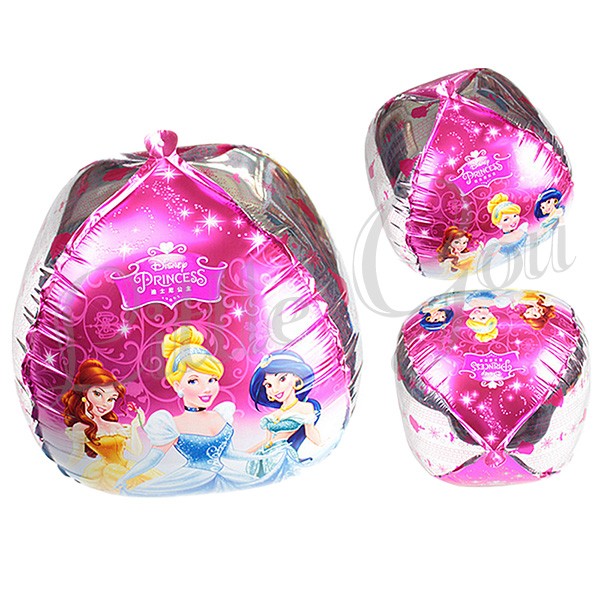 Jual Disney Princess Cube Balloon Foil ( Balon Foil Cinderella Ariel ...