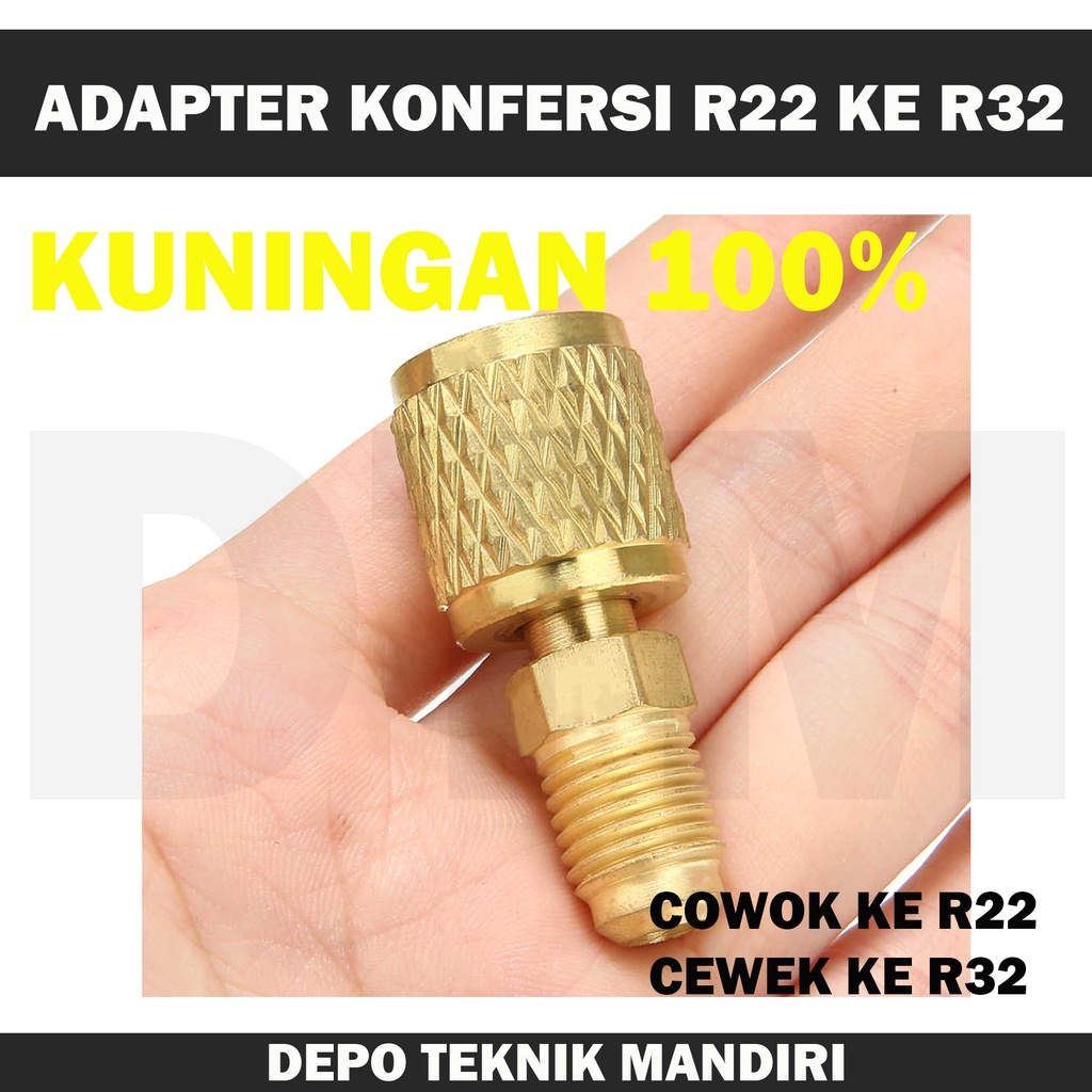 Jual ADAPTOR NEPEL PENGHUBUNG R22 KE R32 | Shopee Indonesia