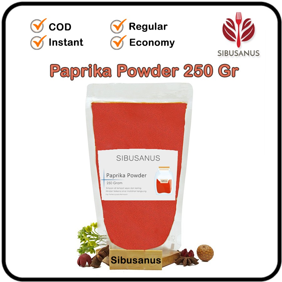 Jual Bubuk Paprika 250gr - Ground Paprika 250 Gram - Powder Paparika ...