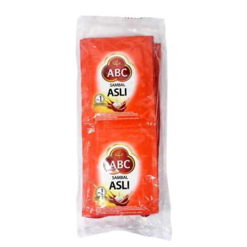 Jual Sambal Sambel ABC Sachet Isi 10 Sachet ( ABC Sambal Asli ...