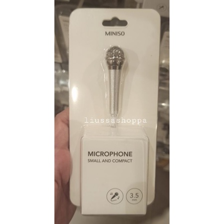 Jual Mini Microphone Miniso - Microphone | Shopee Indonesia