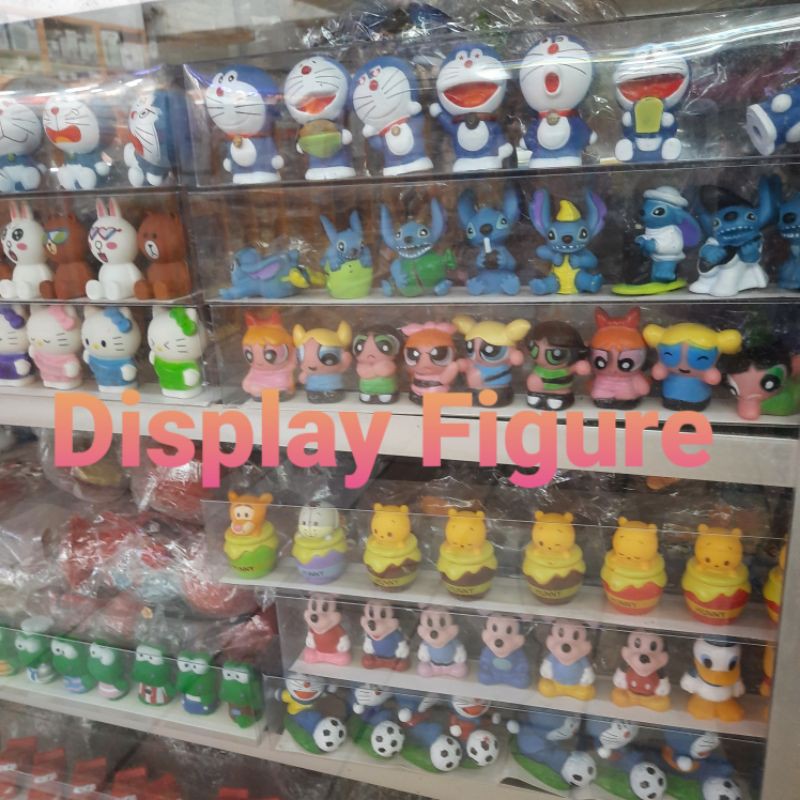 Jual tempat figure plastik mika plastik set 20 pcs | Shopee Indonesia