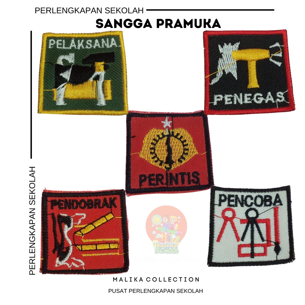 Jual SANGGA PRAMUKA, PENEGAS, PENDOBRAK, PERINTIS, PENCOBA, PELAKSANA ...
