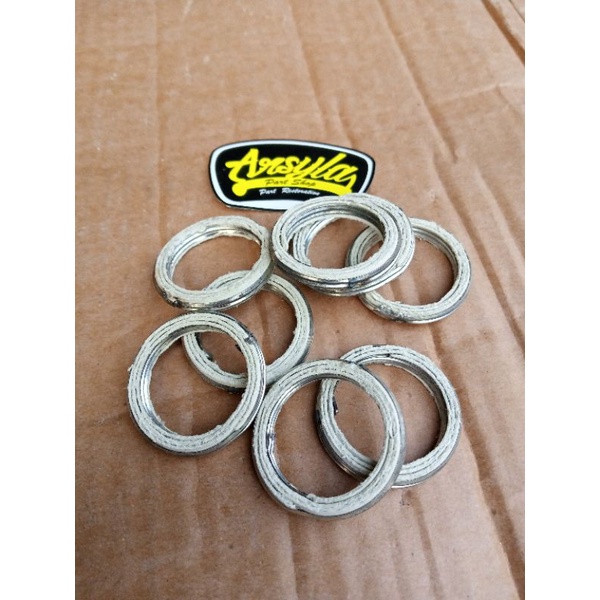 Jual paking packing gasket knalpot honda c50 c70 c700 astrea c800 grand ...
