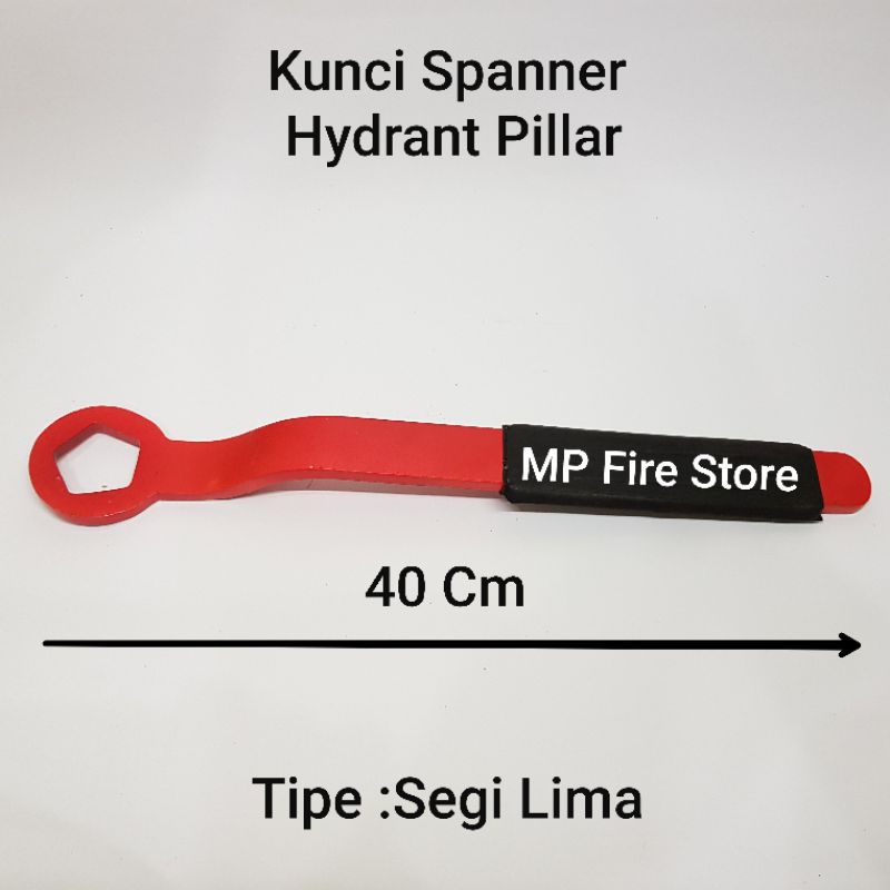 Jual HANDLE KUNCI FIRE HYDRANT PILLAR PEMADAM JUMBO SPANNER WRENCH SEGI ...