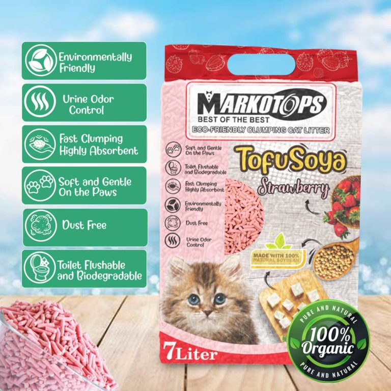 Jual MARKOTOP TOFU SOYA 7L Pasir Tofusoya Cat Litter dust free Aroma ...