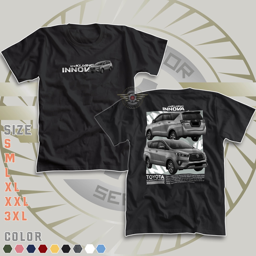 Jual KAOS BAJU MOBIL ALL NEW KIJANG INNOVA | Baju Distro Otomotif Sport Racing Street JDM ...